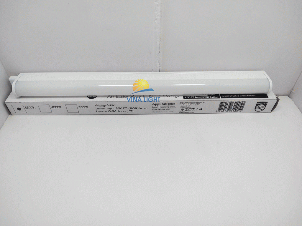 Máng Đèn LED Tube T5 3.4W Batten BN058C 30cm Philips